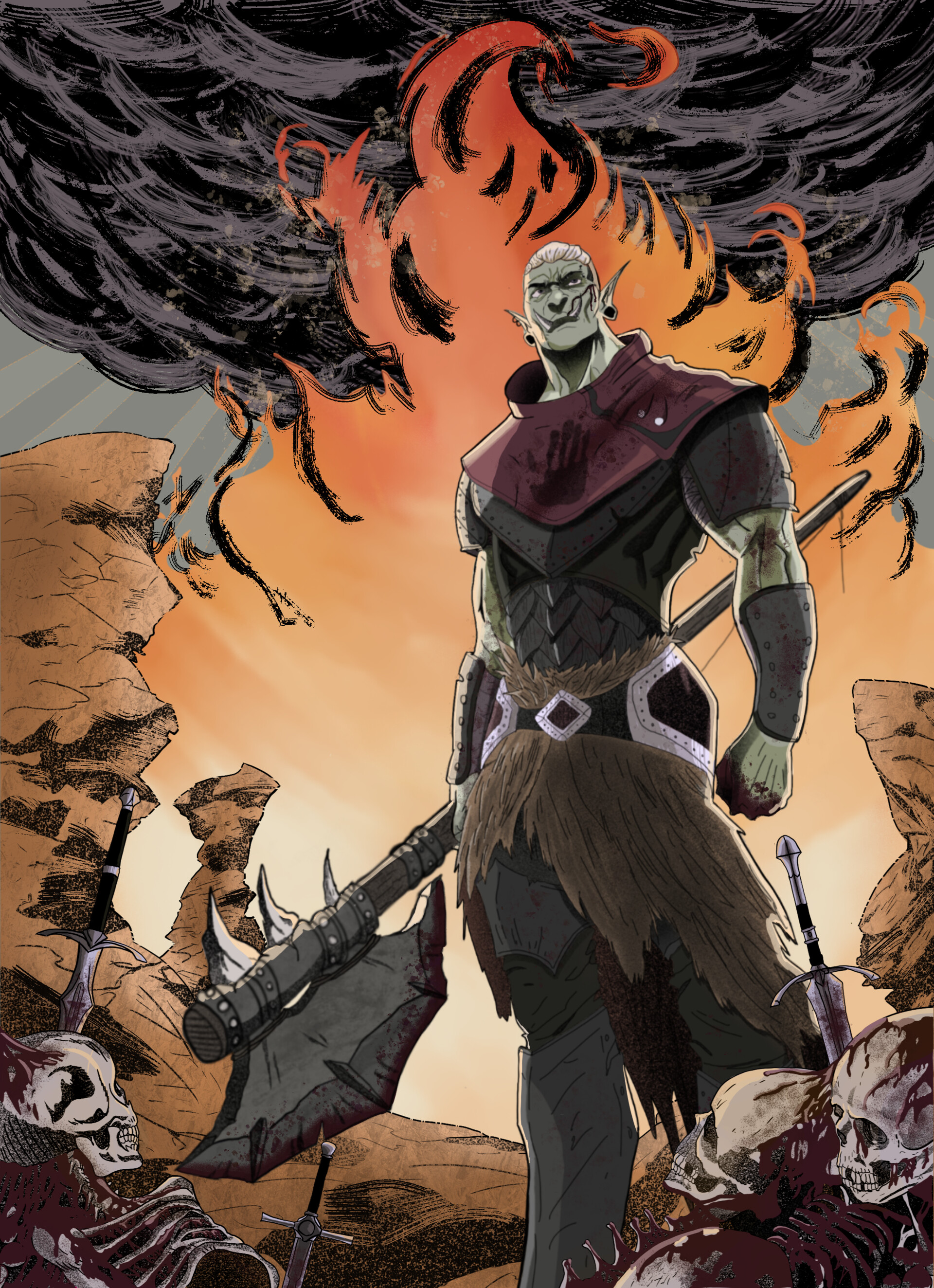 ArtStation - Skorn, the Conqueror