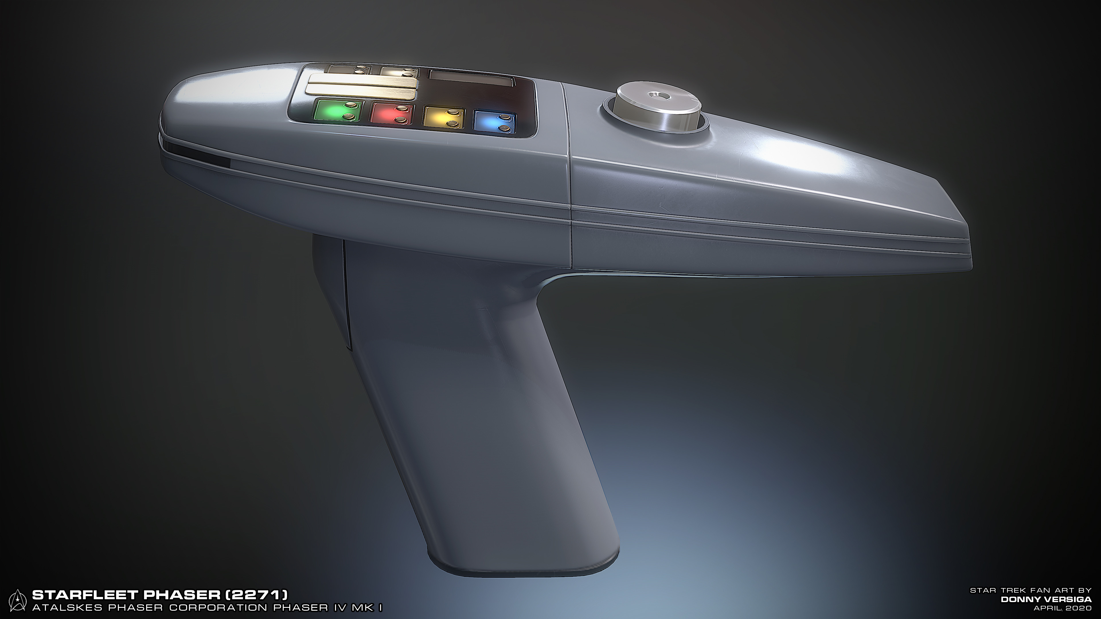 Donny Versiga - Starfleet Phaser - Star Trek: The Motion Picture