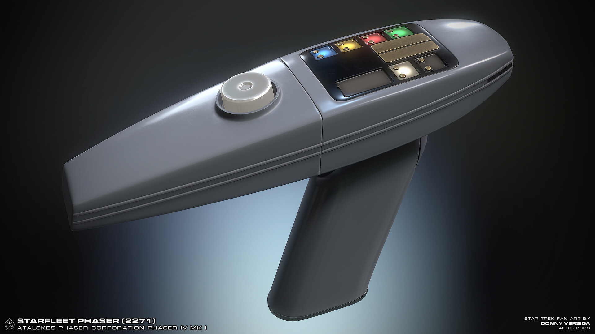 Donny Versiga - Starfleet Phaser - Star Trek: The Motion Picture