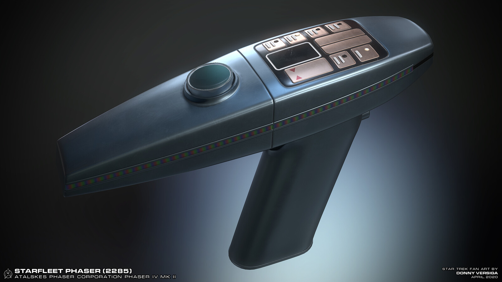 Donny Versiga - Starfleet Phaser - Star Trek II: The Wrath of Khan