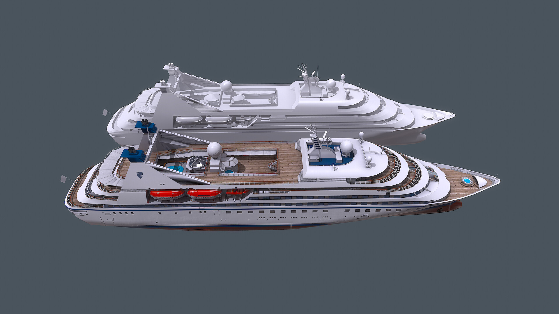 Krisztián Szijj - Seabourn Legend | low-poly model