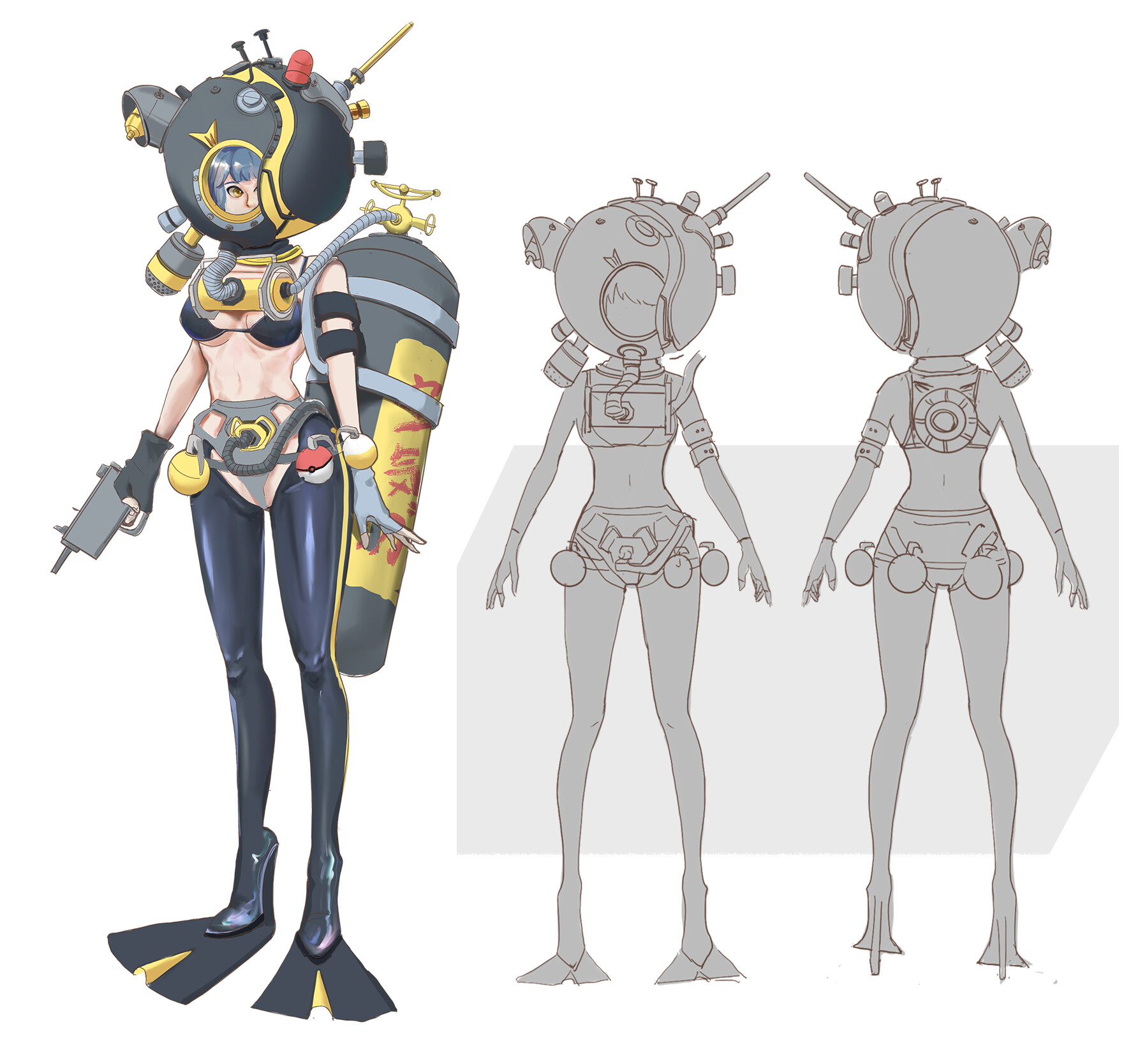 ArtStation - Diver role