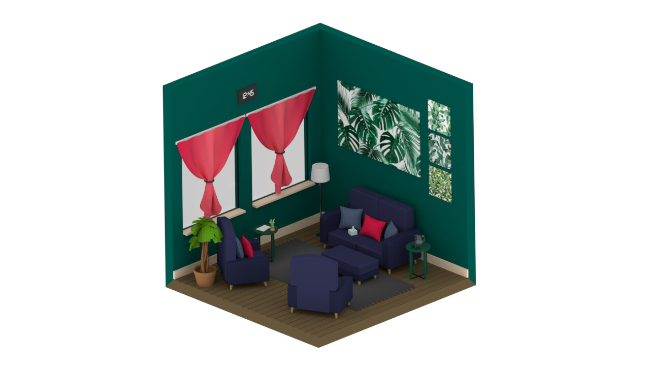 ArtStation - Therapy Room