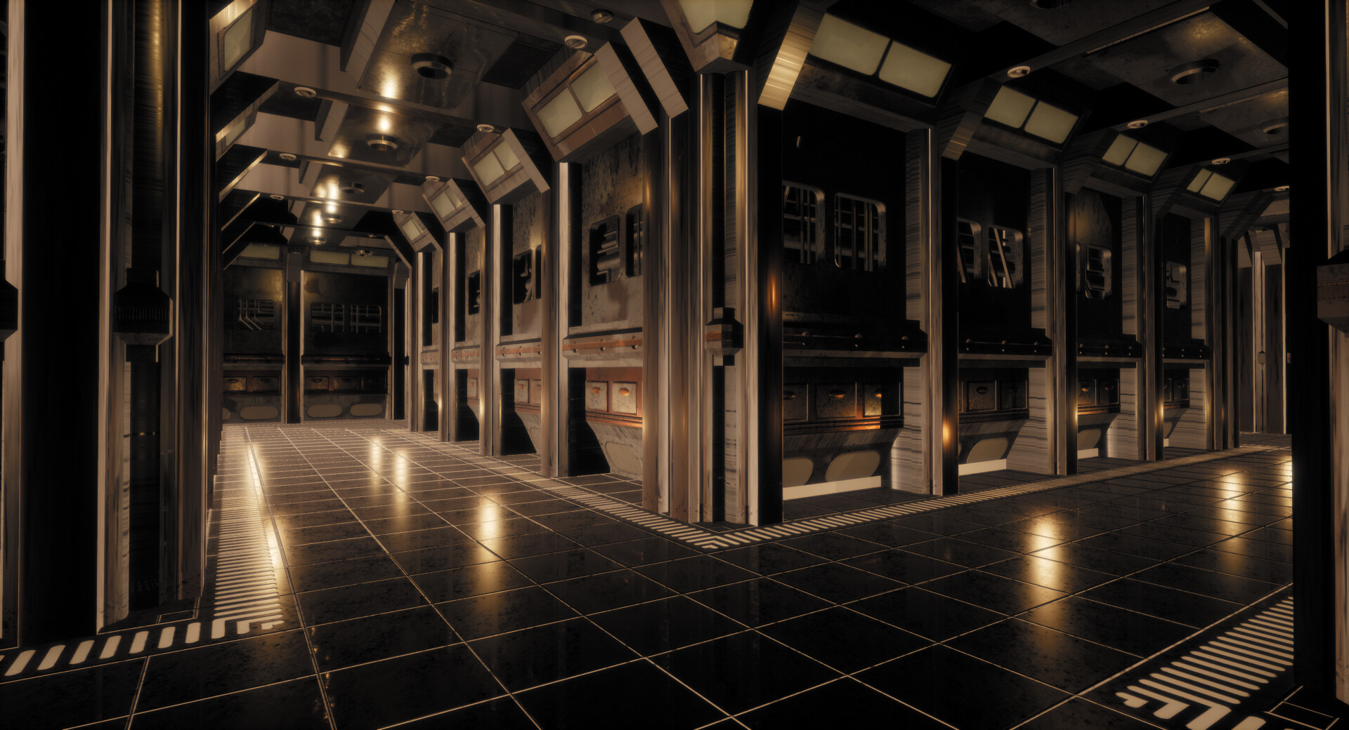 ArtStation - Star Gate Universe Destiny Corridors