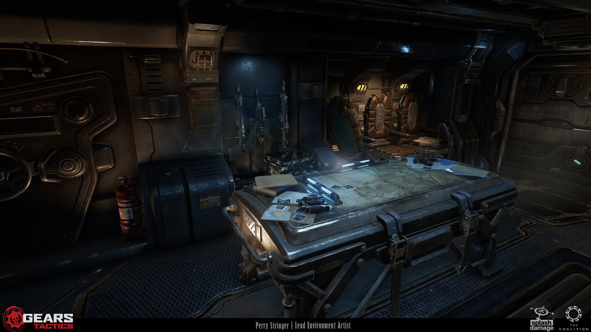 Perry Stringer - Gears Tactics - Vehicles