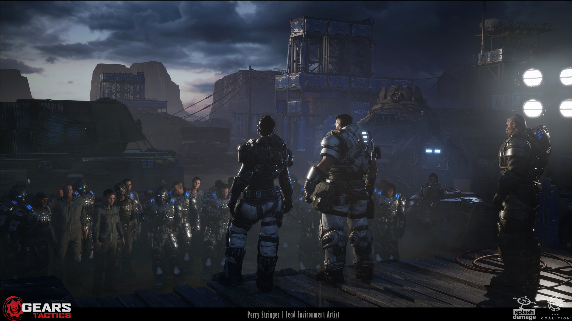 Perry Stringer - Gears Tactics - The Camp