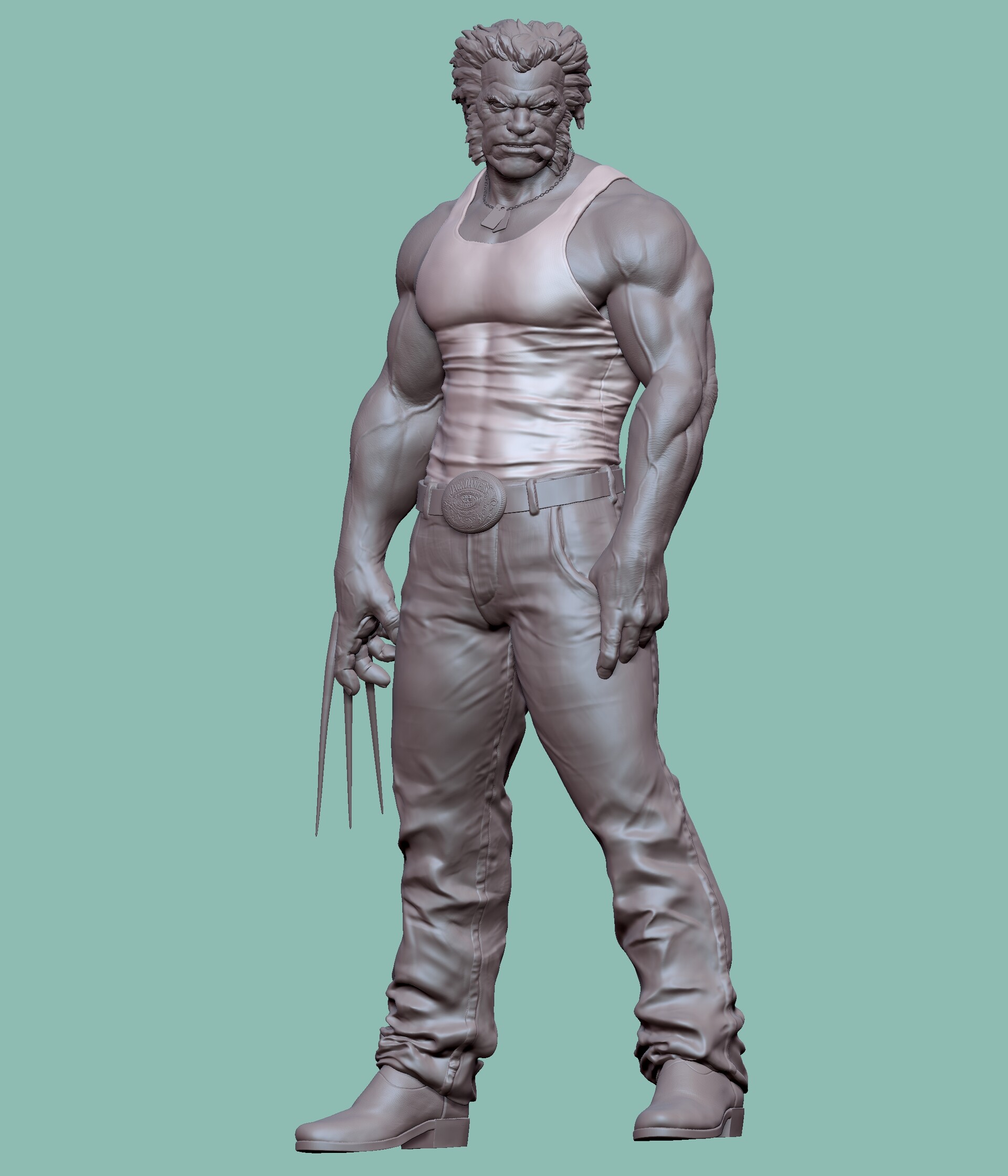 ArtStation - Wolverine fan art