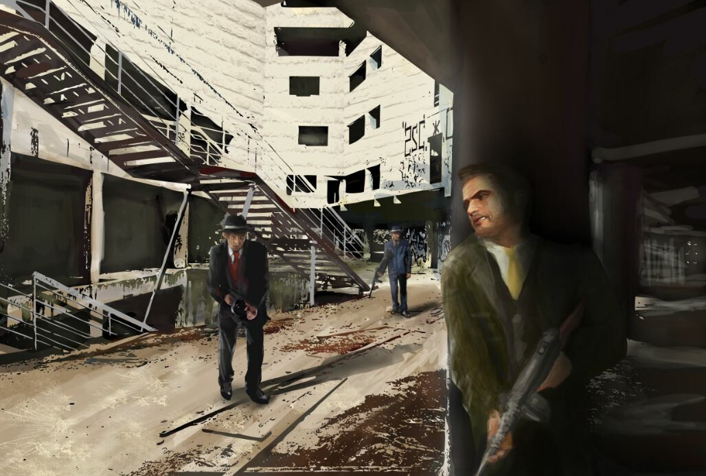 ArtStation - mafia concept