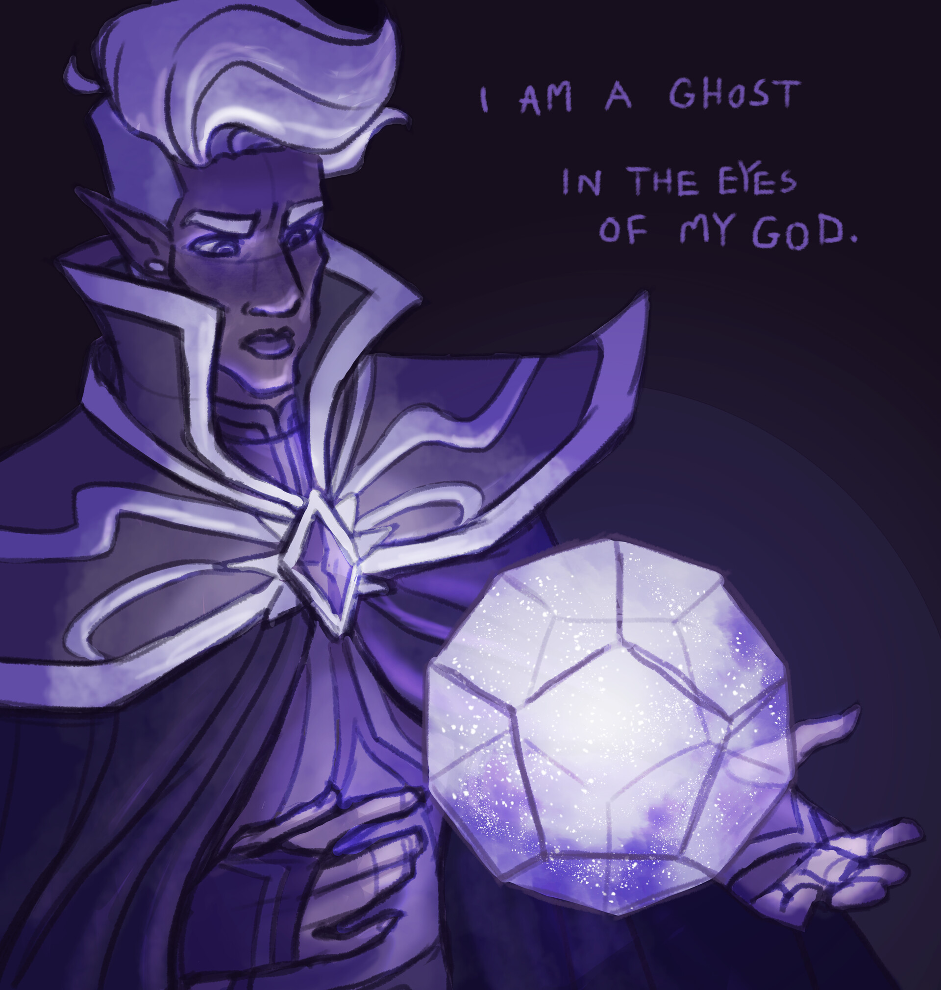 Renee Moss - Essek Character Studies