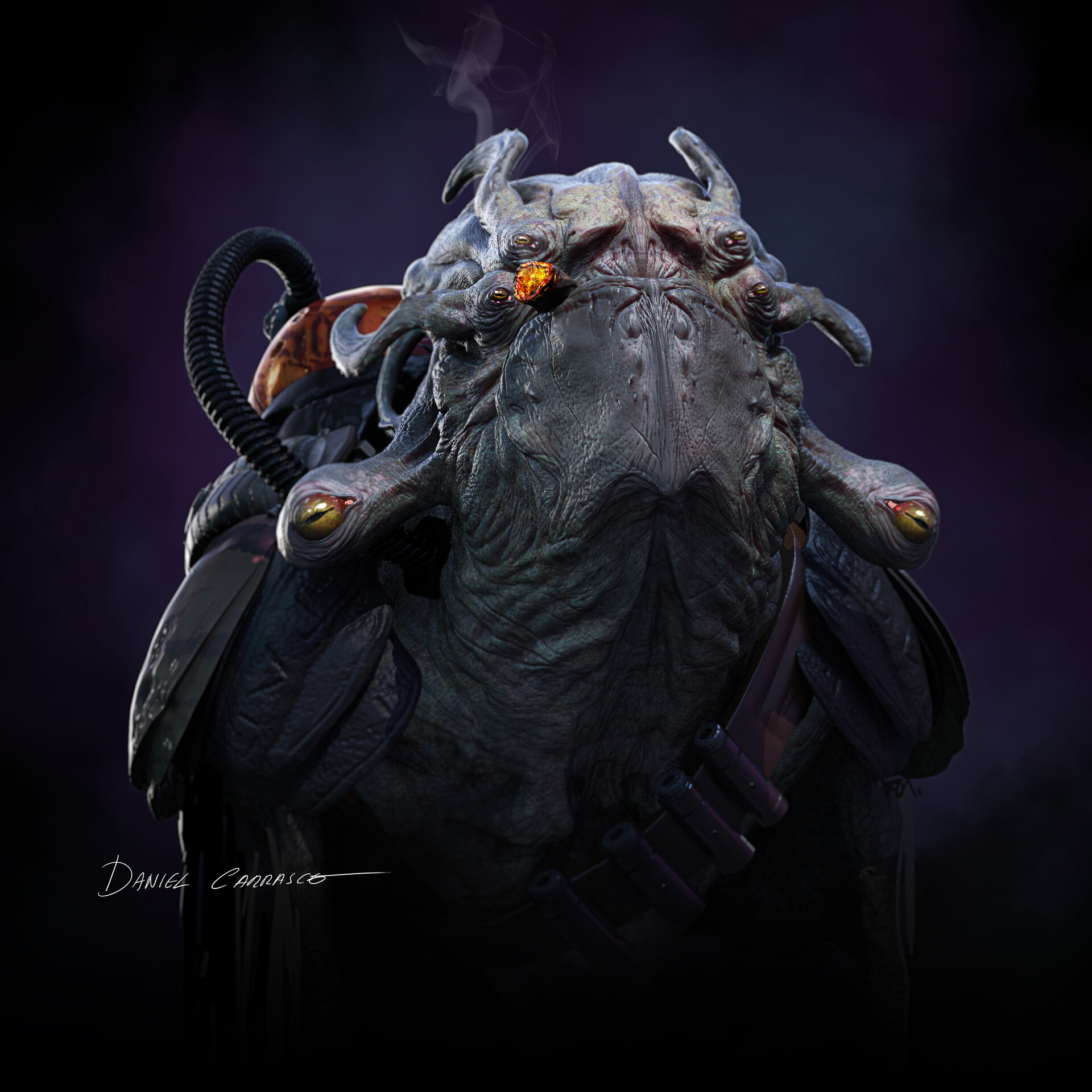 ArtStation - Scrapdealer alien