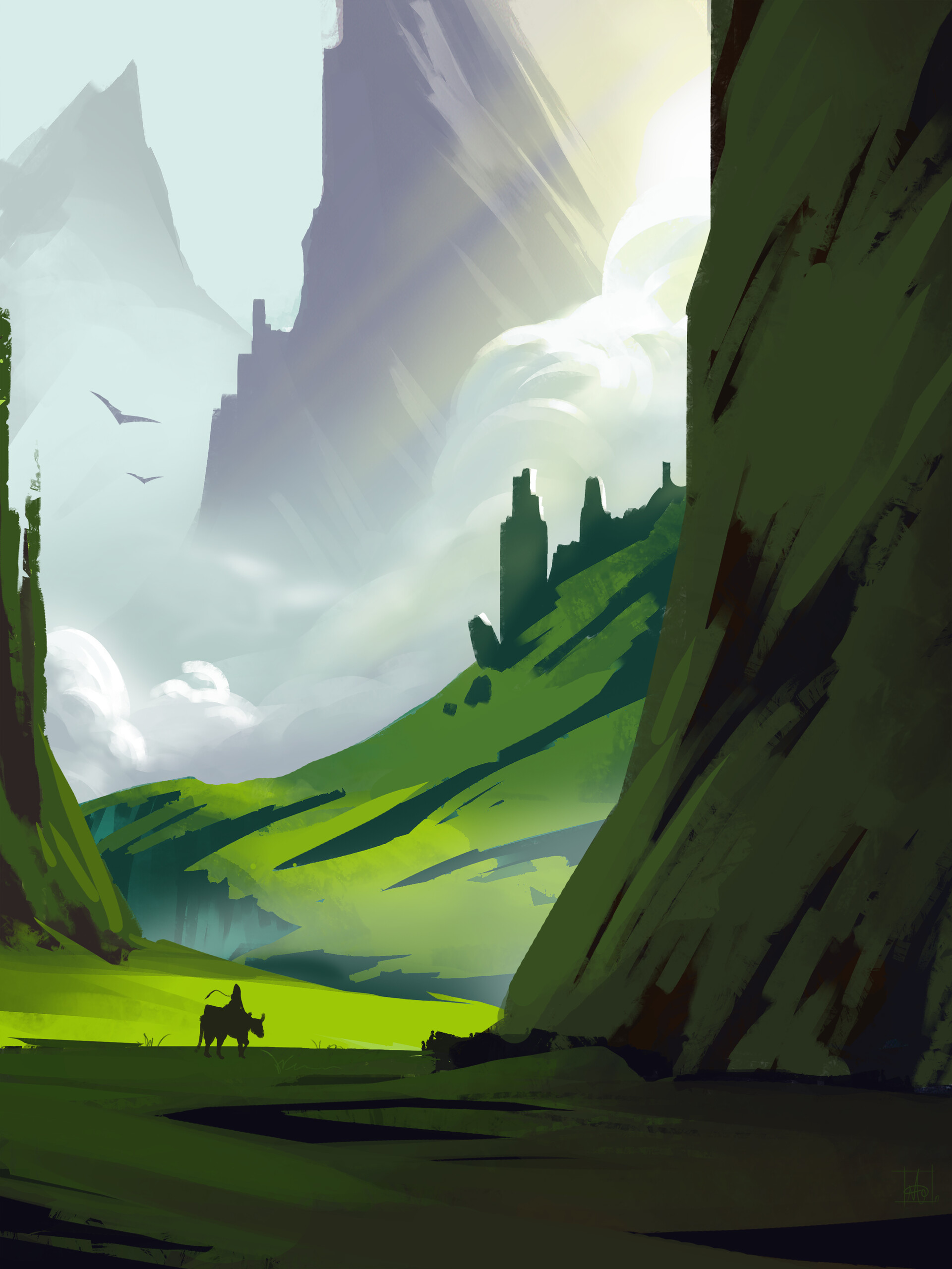 ArtStation - Green Valley