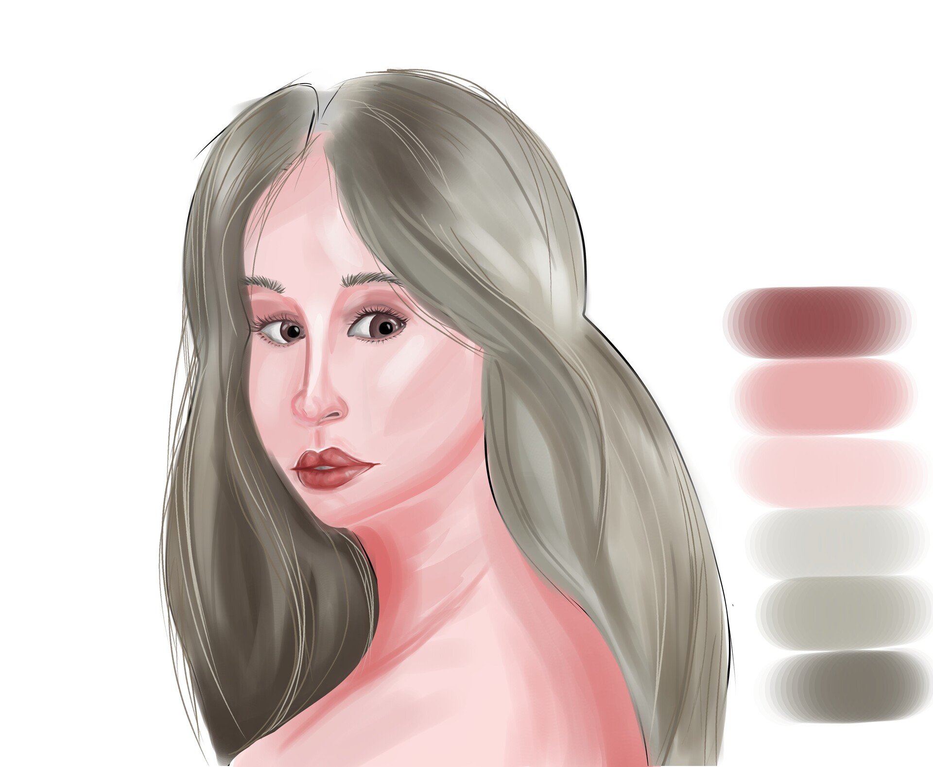 ArtStation - Gray hair