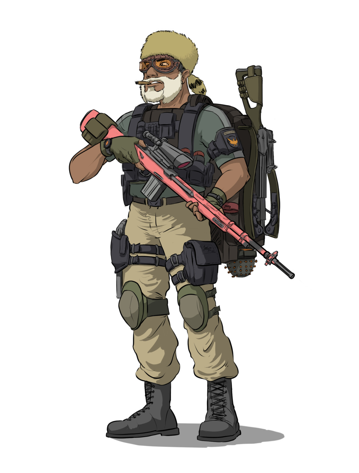 José Pou - the shooter