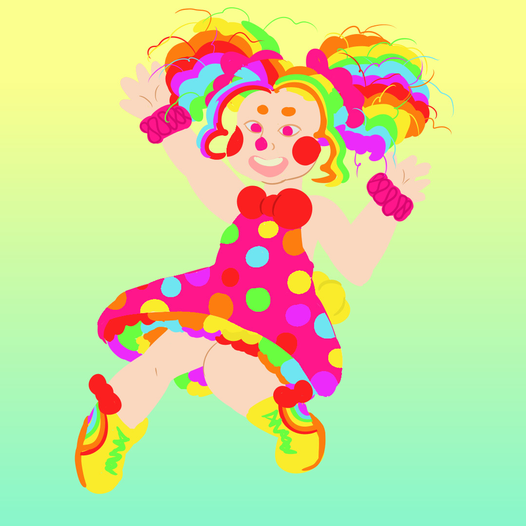 ArtStation - Bubbles the Clown