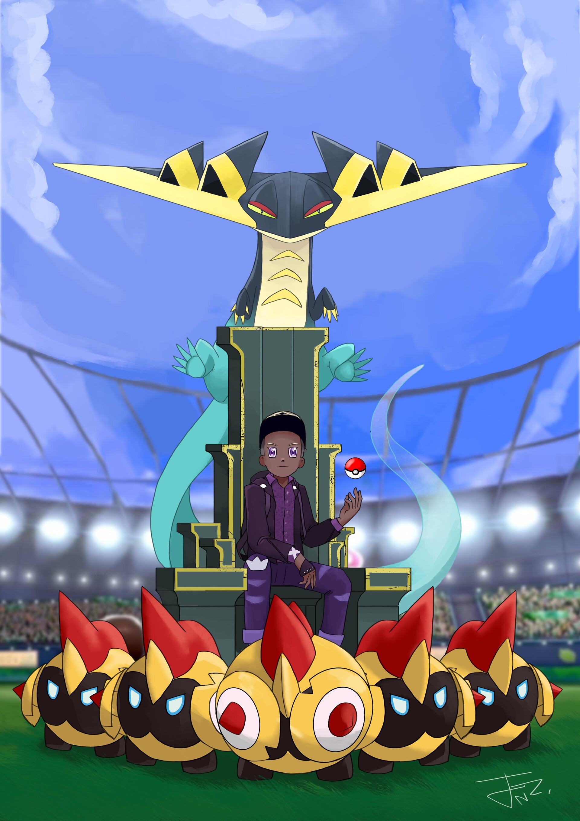 ArtStation - Pokemon fan art