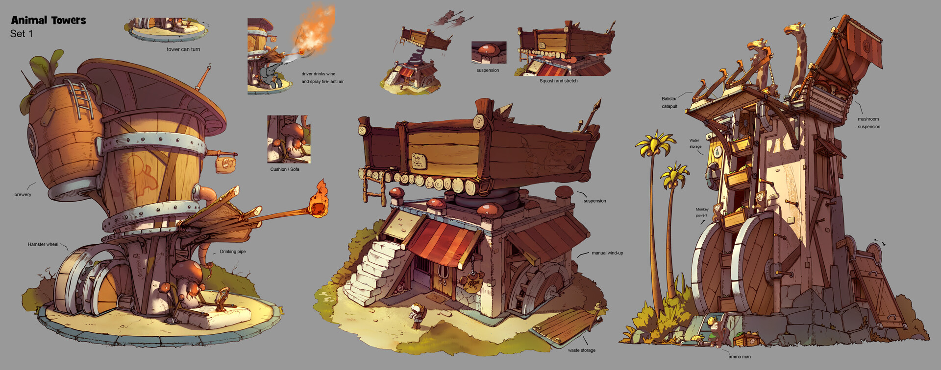 Shunding - Animal Tower Defense Set1