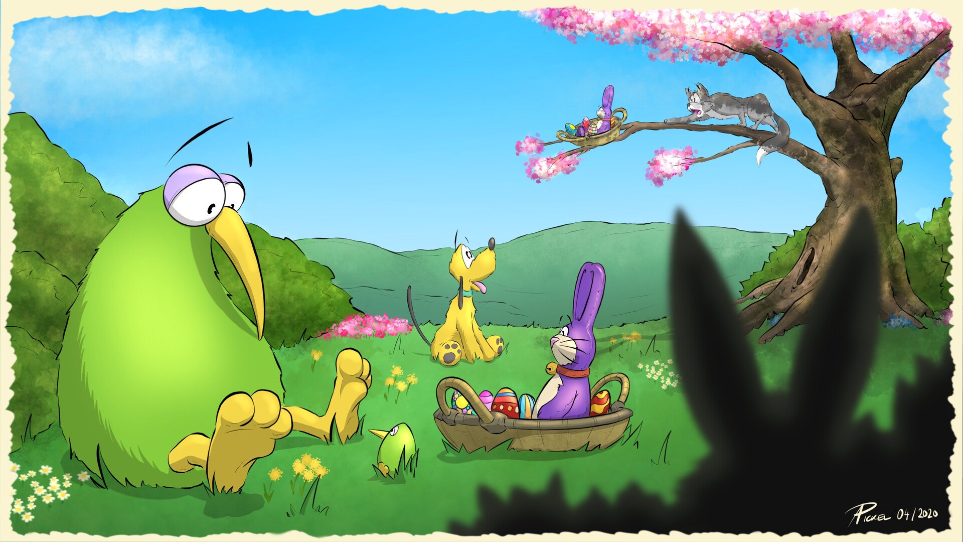 ArtStation - Day 090 - Happy Easter