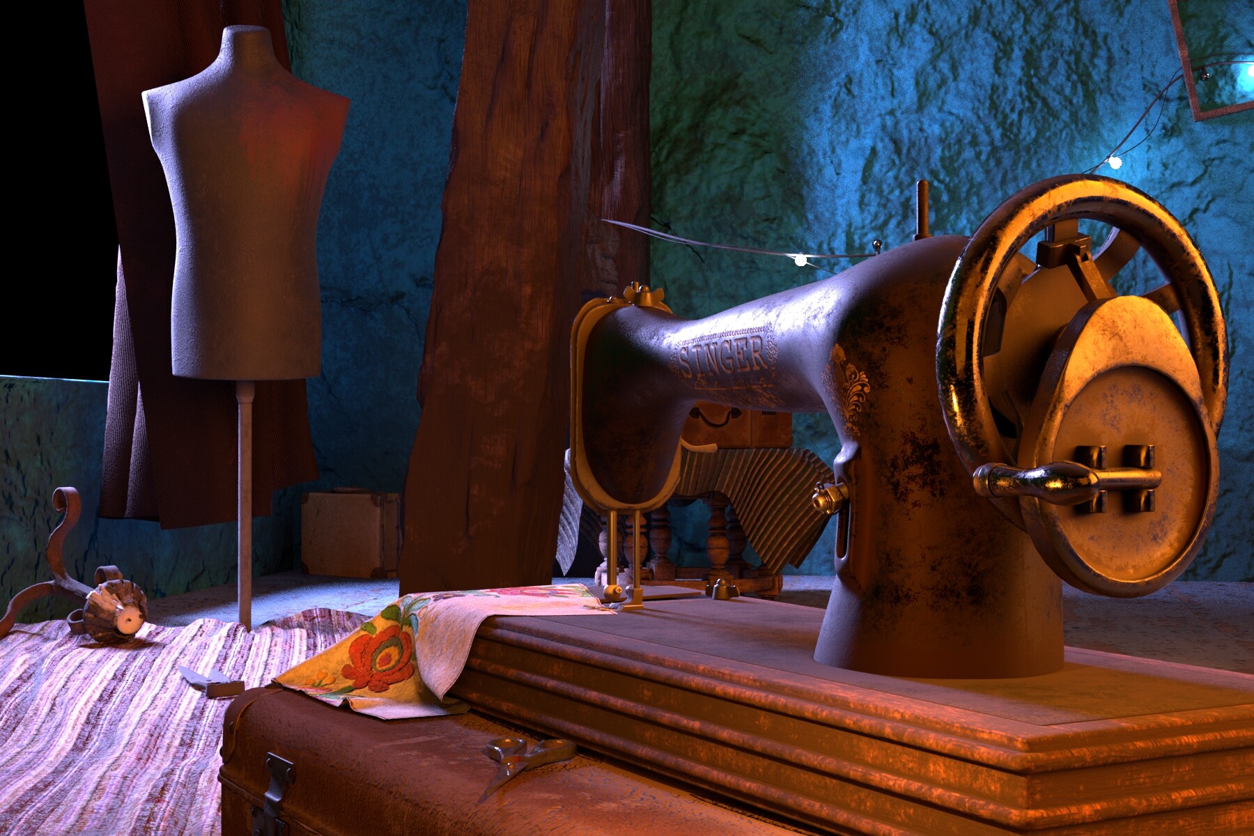 ArtStation - Scattered life