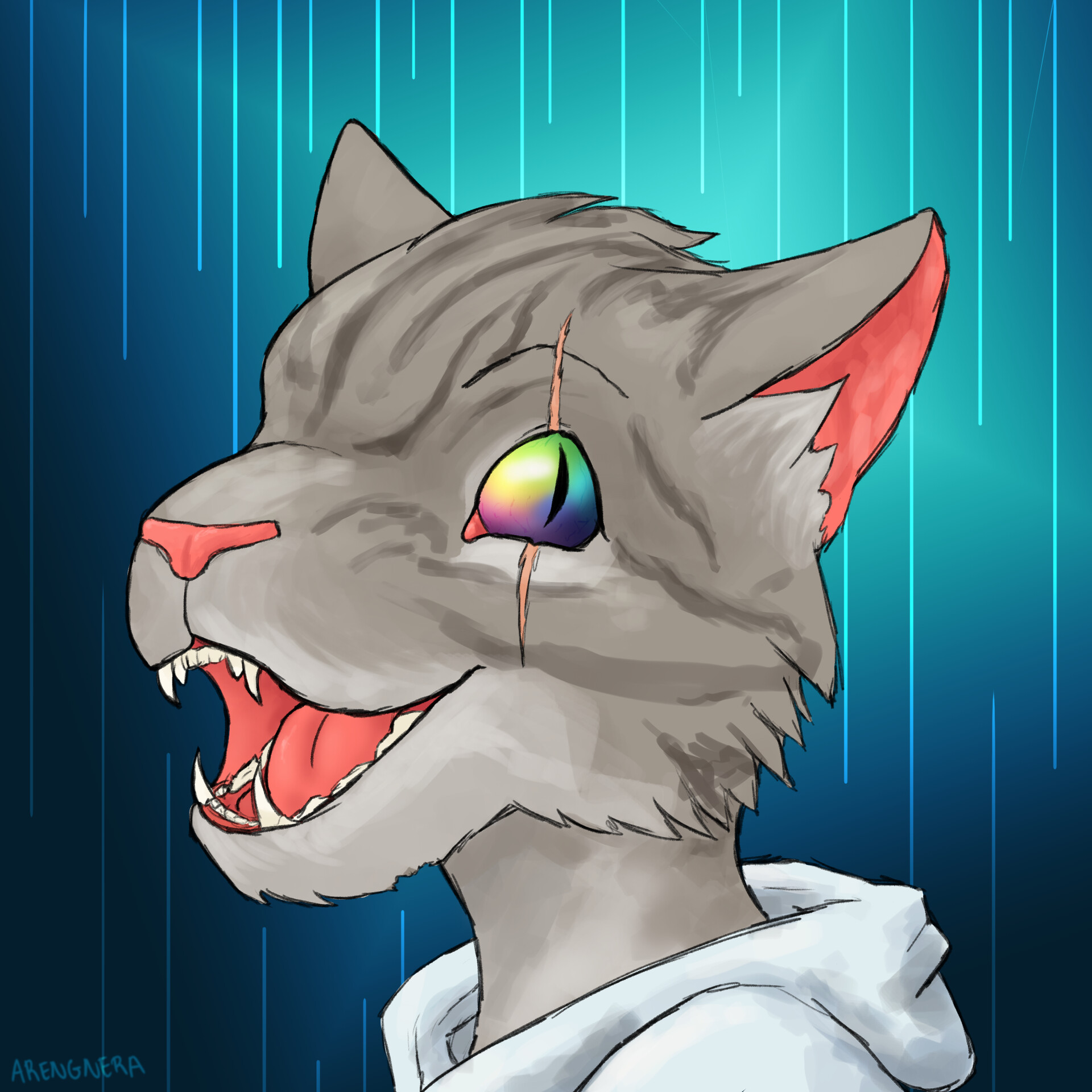 Adriel Claflin - Starfinder Party Portraits