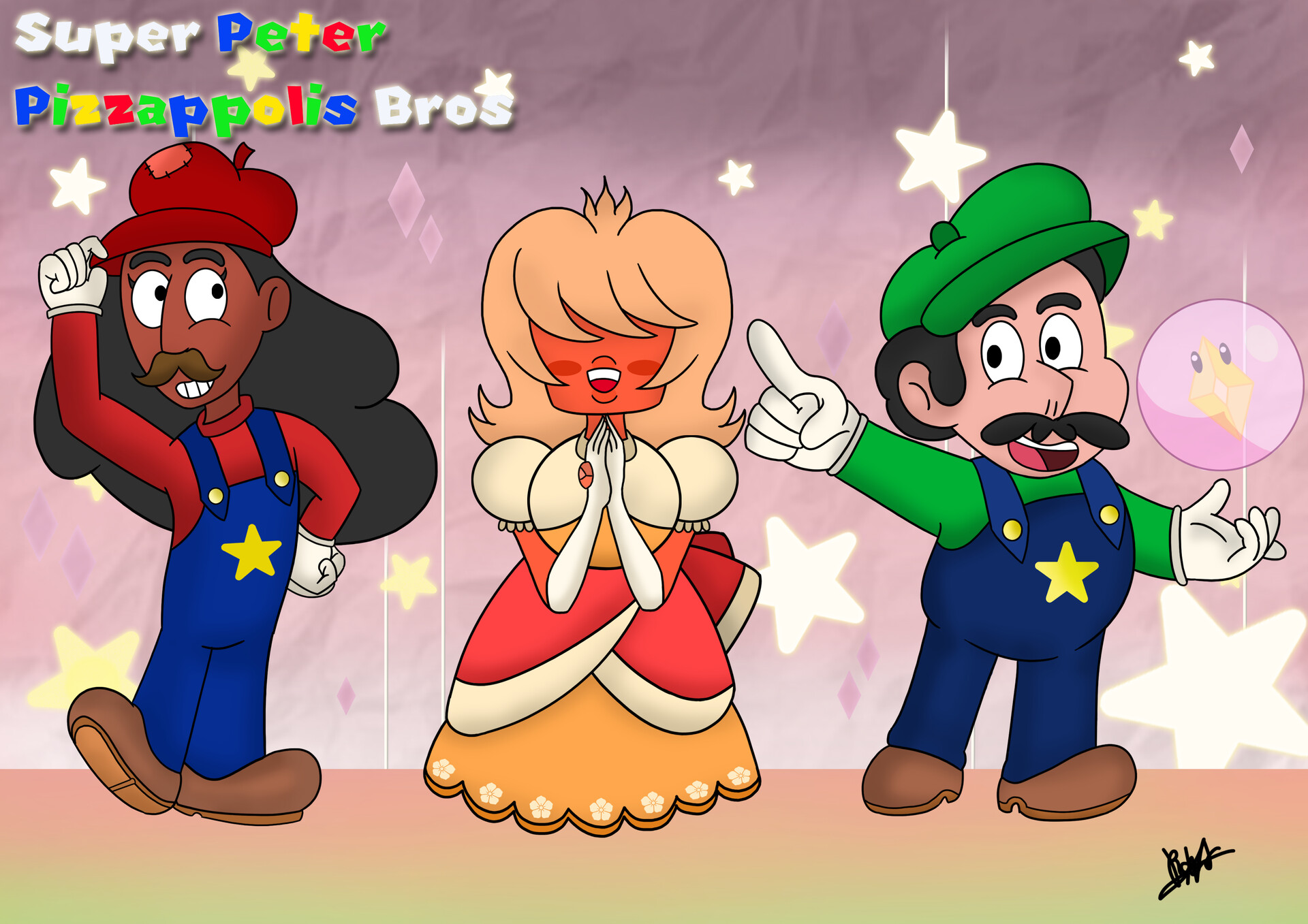 ArtStation - Super Peter Pizzappolis Bros