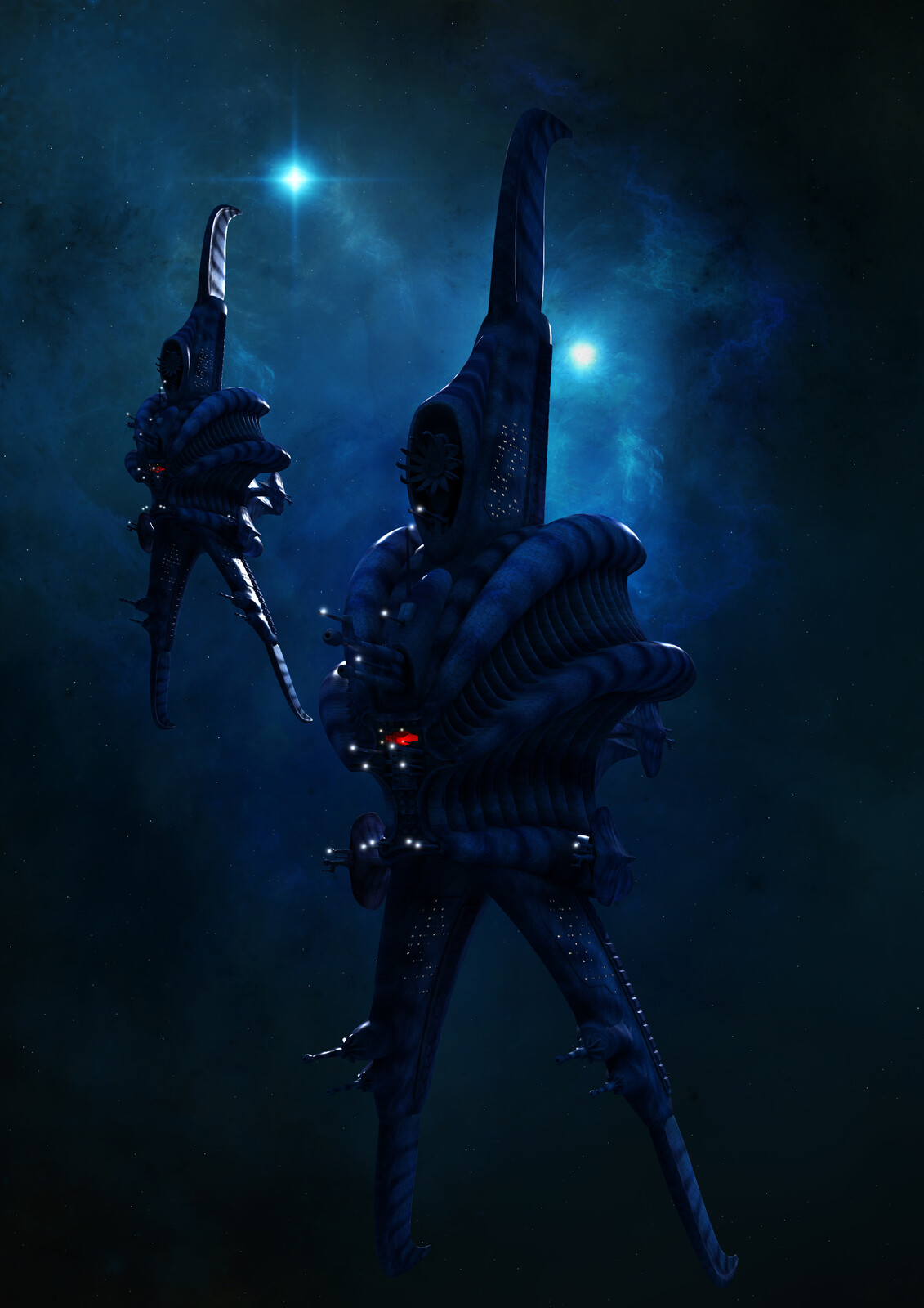 Graham Gazzard - Blue Art / Minbari Sharlin