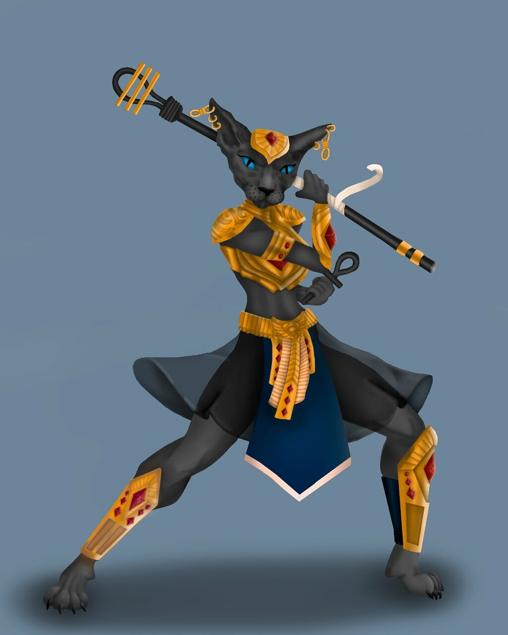 ArtStation - Bastet Character Design