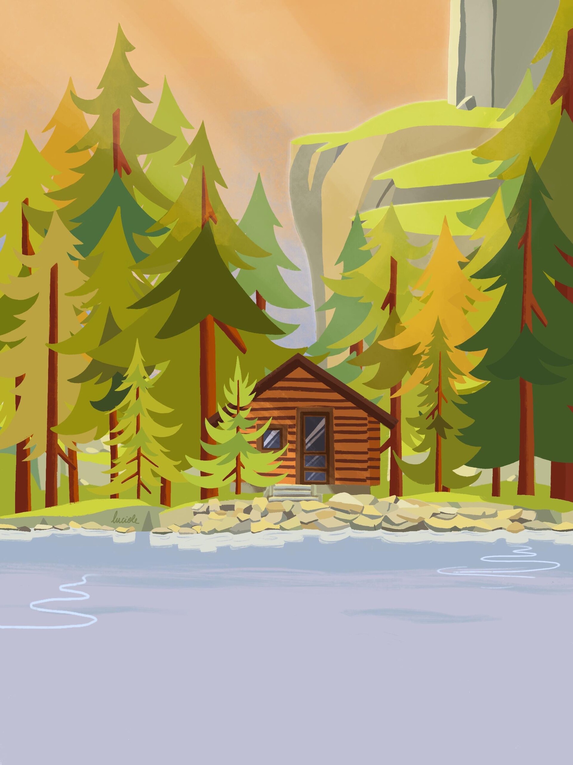 ArtStation - Peaceful background