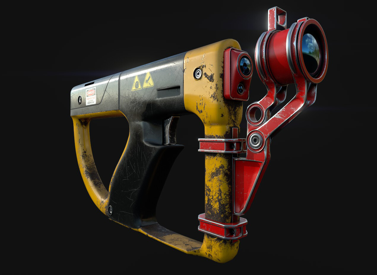 ArtStation - laser guns
