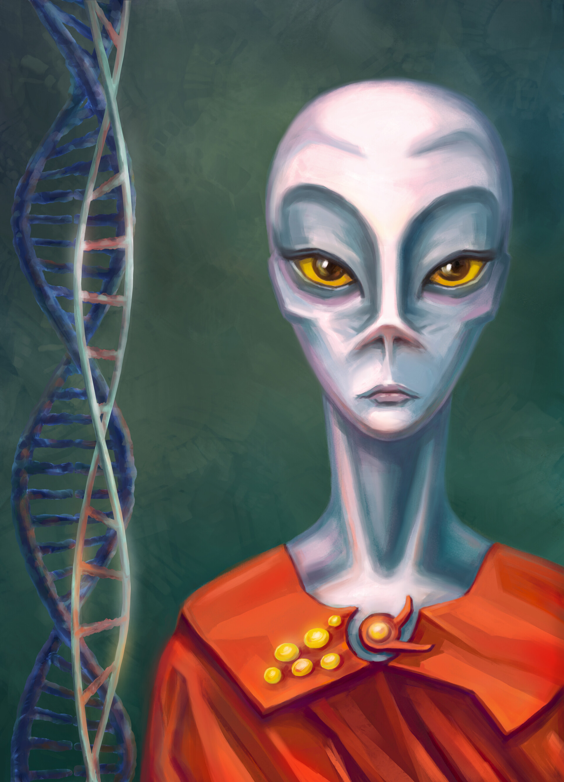 ArtStation - Alien DNA