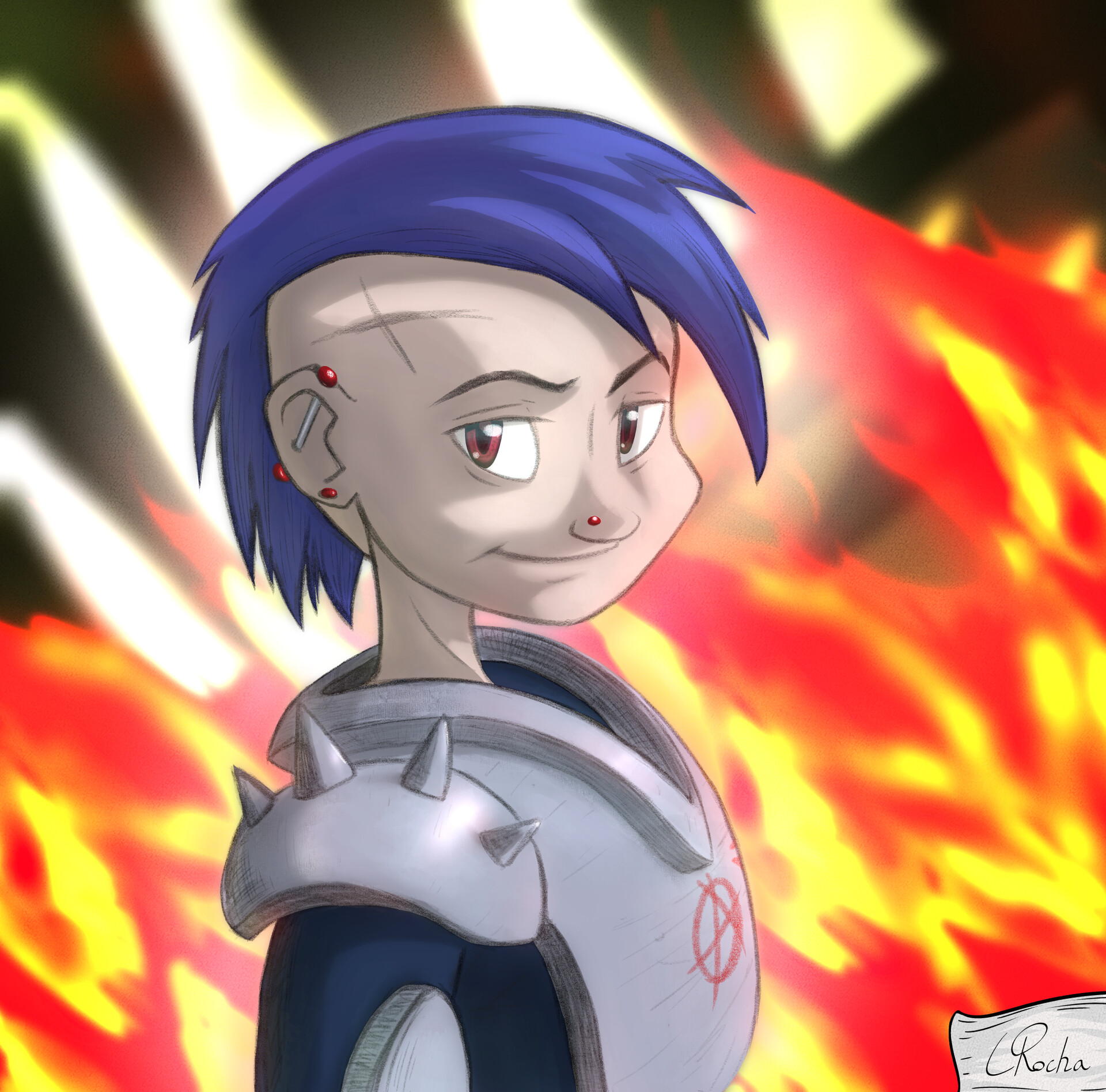 ArtStation - Punk on Fire