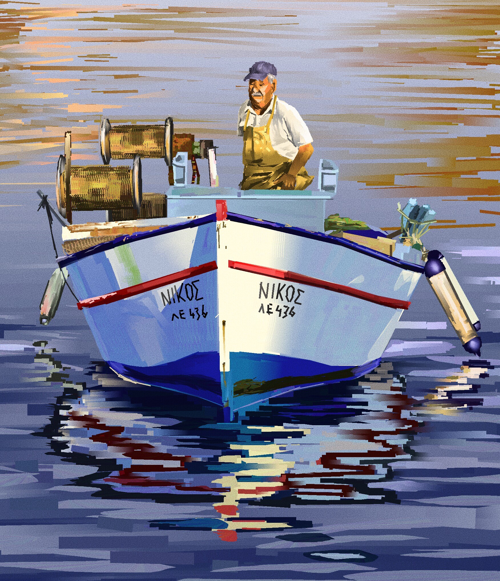 ArtStation - Greek sailor