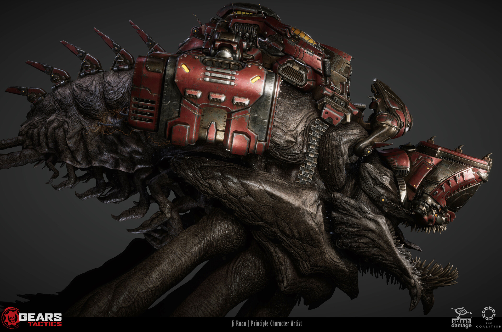 Ji Ruan - Gears Tactics Boss Hydra