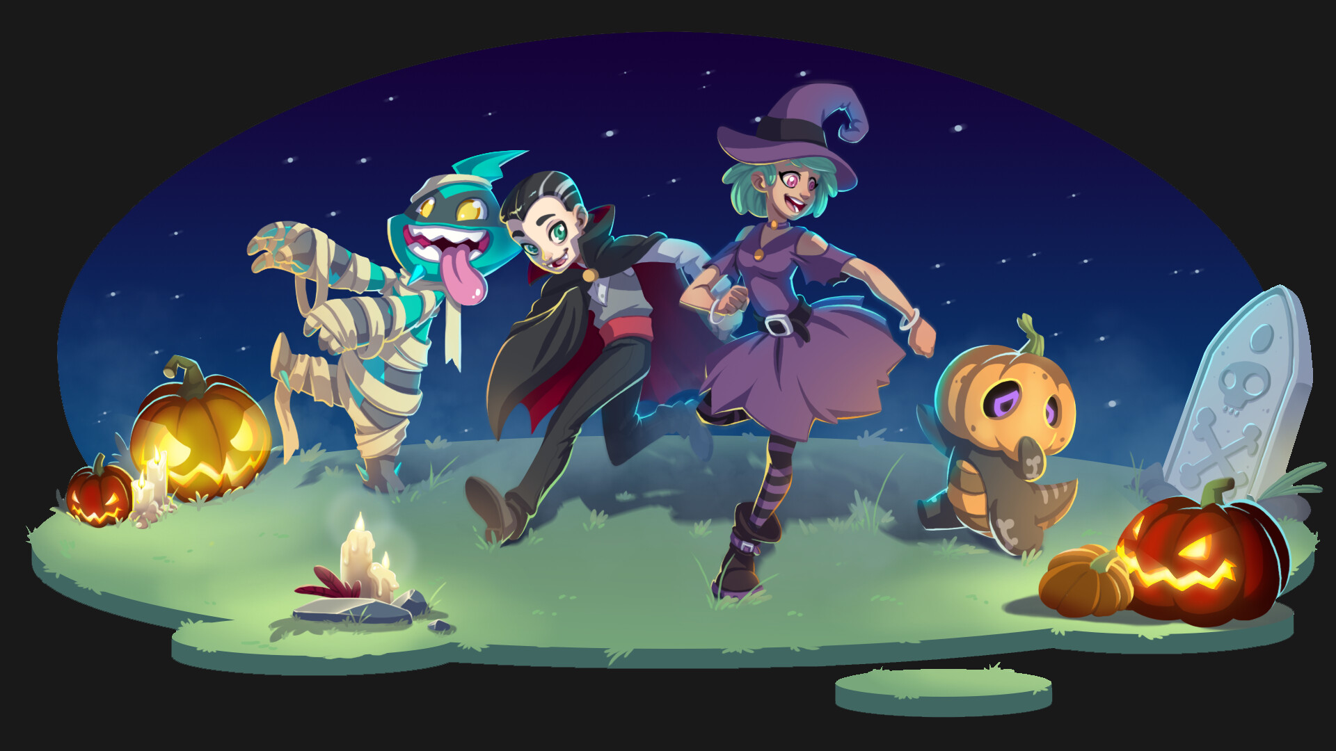 ArtStation - Temtem Promo Art