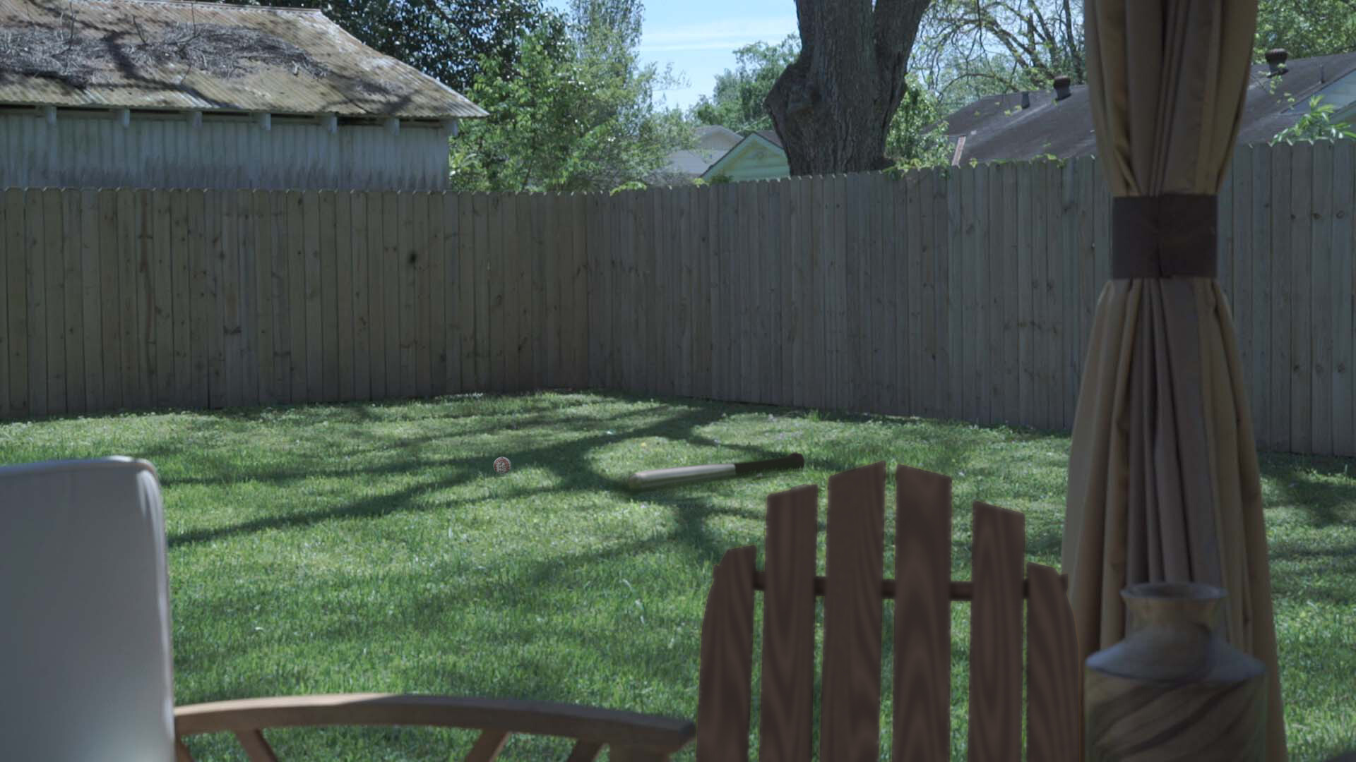 ArtStation - Digital lighting and Composting of a backyard