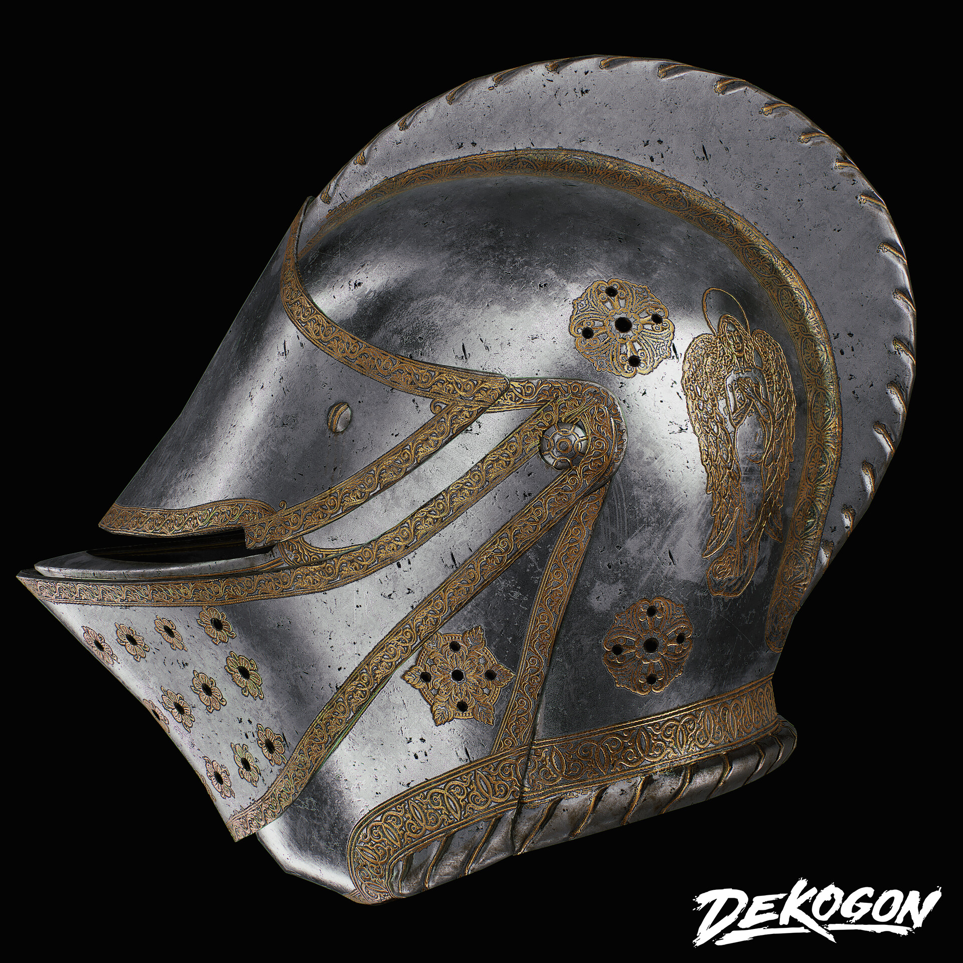 Knight Helmet Profile