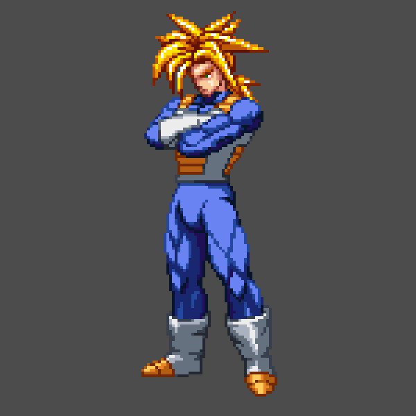 ArtStation - Trunks Sprite Revision