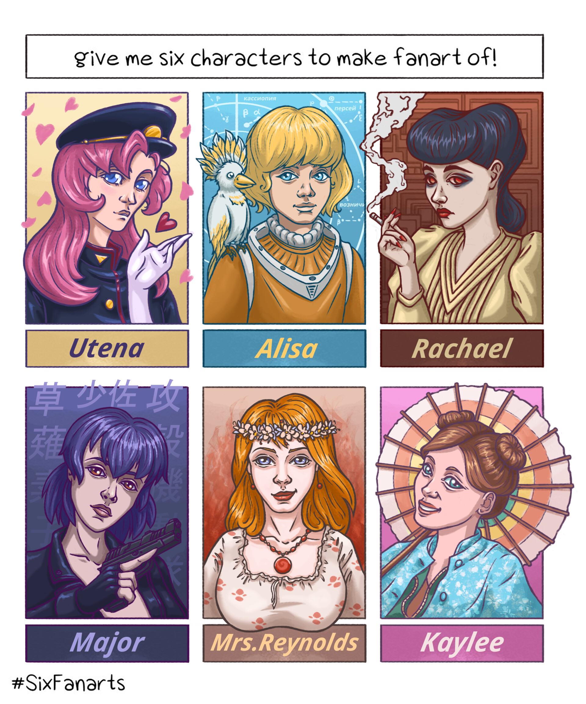 ArtStation - 6 fanarts