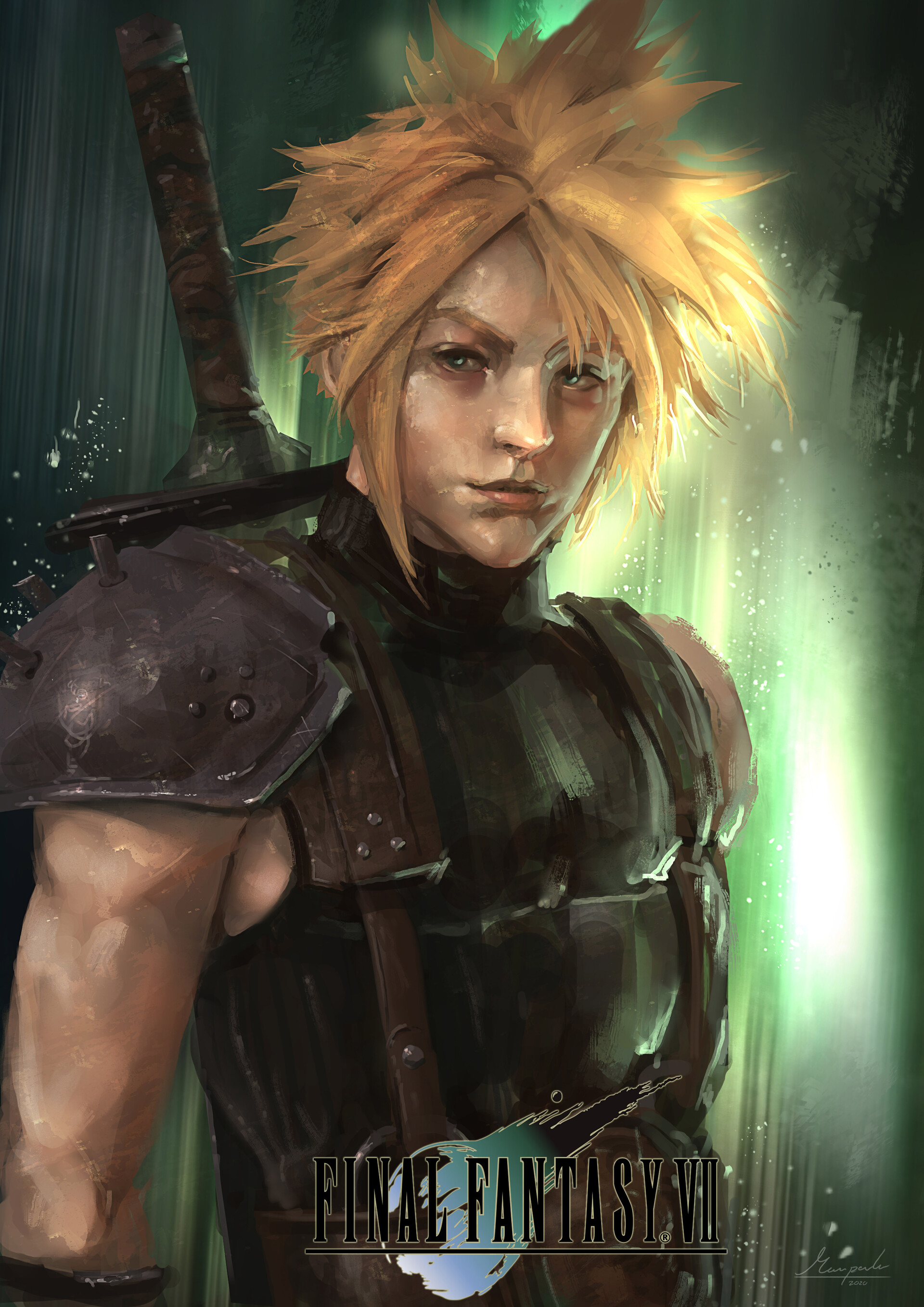 ArtStation - Final Fantasy VII - Cloud