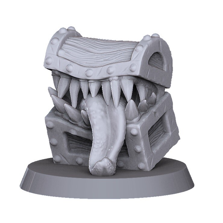 ArtStation - Mimic chest