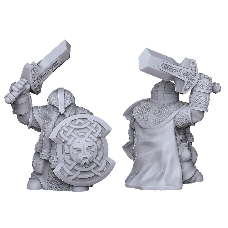 ArtStation - Dwarf warrior