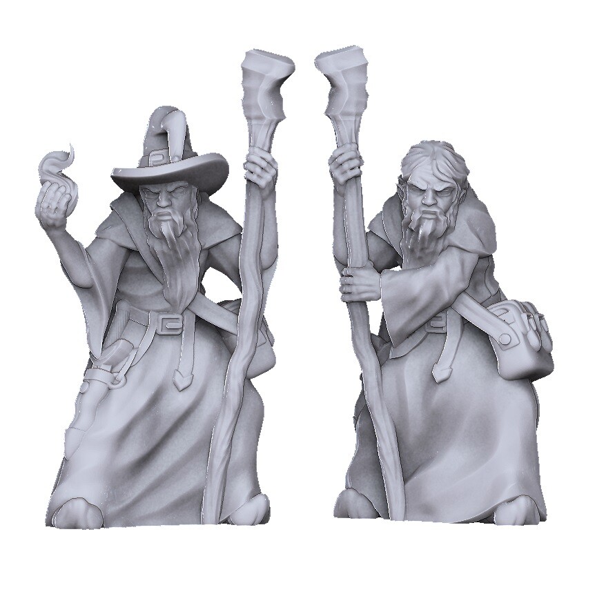 ArtStation - Old wizard