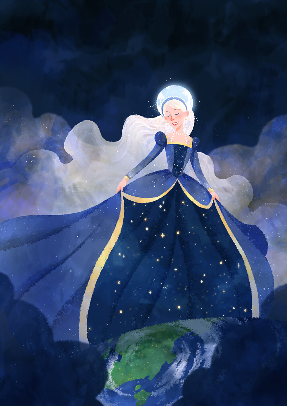 ArtStation - Universe lady