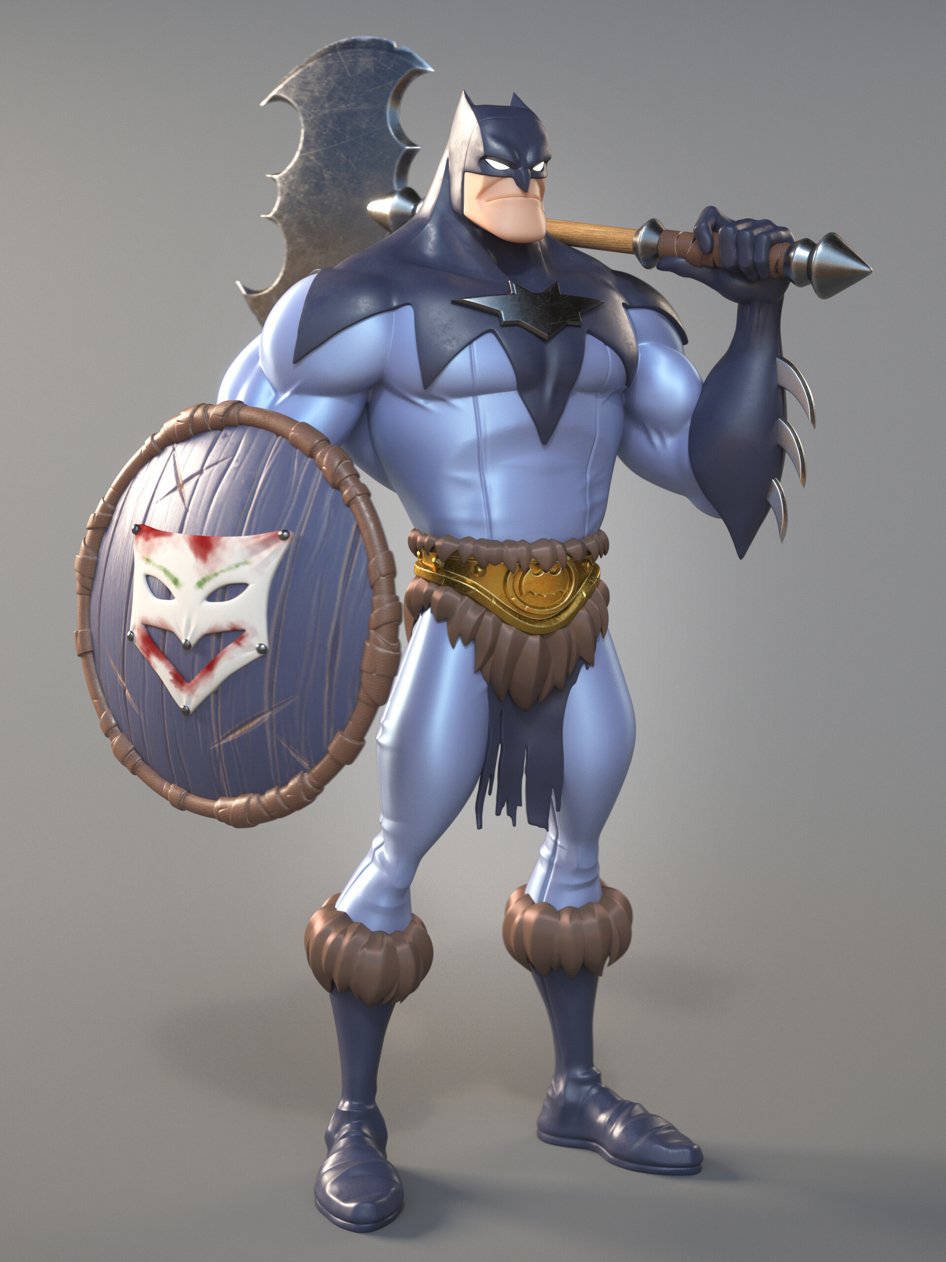 ArtStation - Batman Barbarian
