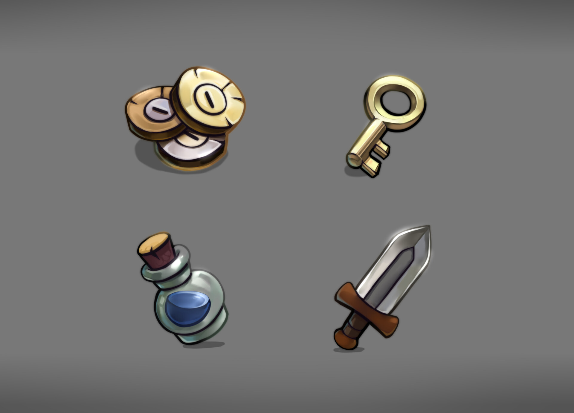 ArtStation - Item Painting Exercise