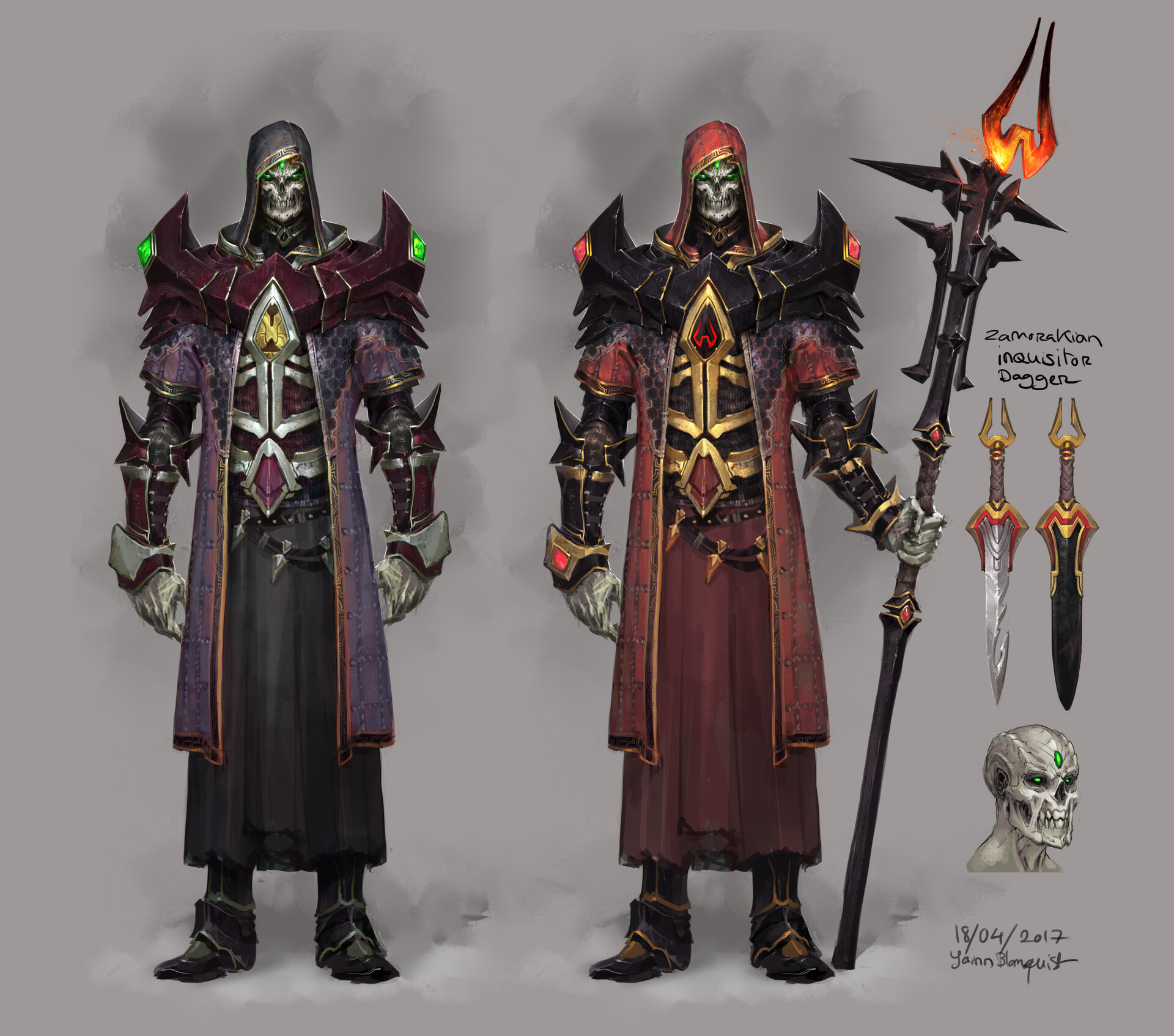 ArtStation - Lucien - Runescape Mahjarrat rework