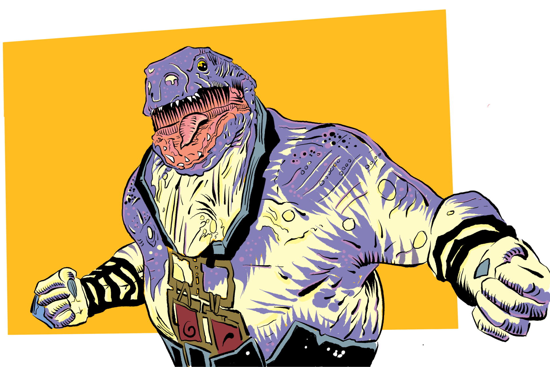 ArtStation - Star Trek Gorn Arena Champion