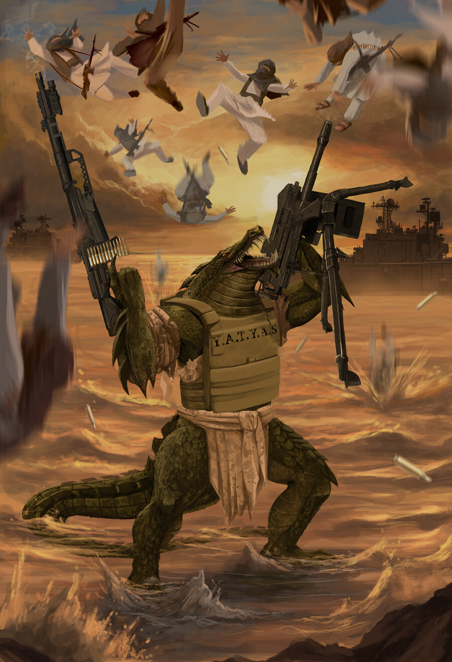 ArtStation - Gator - commission