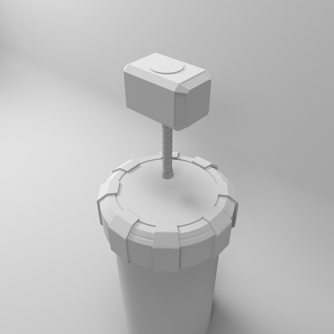 ArtStation - Thor Hammer