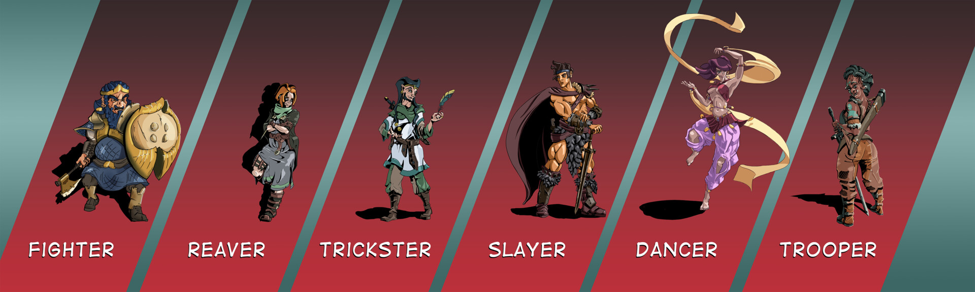 ArtStation - Heroes chart