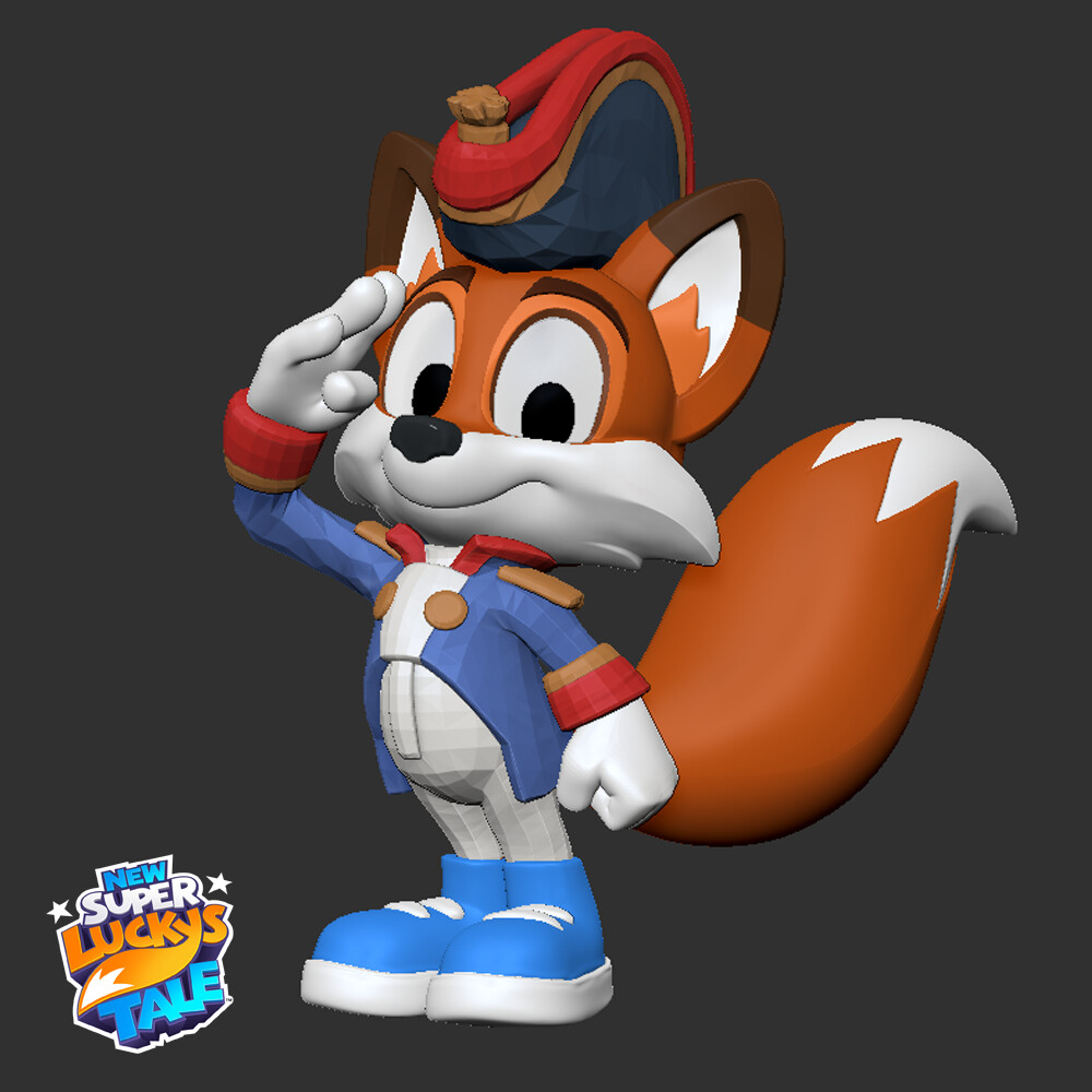 Joao Sousa - New Super Lucky's Tale - Posing
